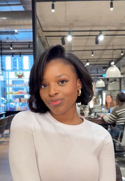 Enjoy this natural ‘fro to old money bob transformation – Hershesons