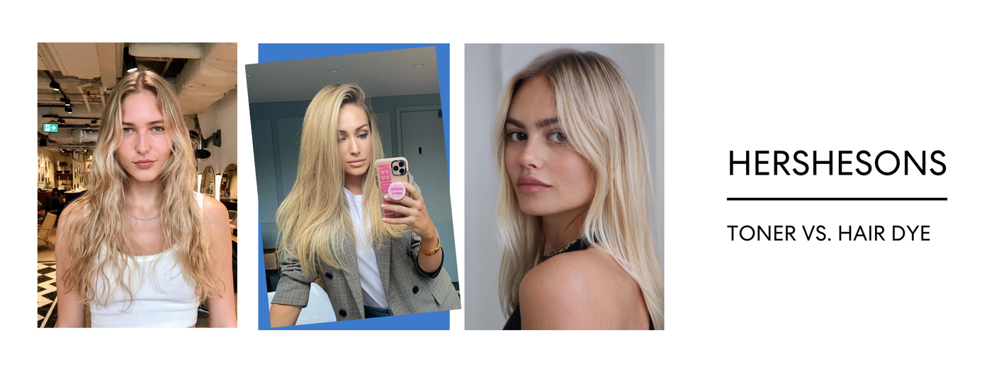 WHAT’S THE DIFFERENCE BETWEEN A TONER & HAIR DYE? – Hershesons
