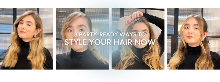 3 party-ready ways to style your hair now – Hershesons